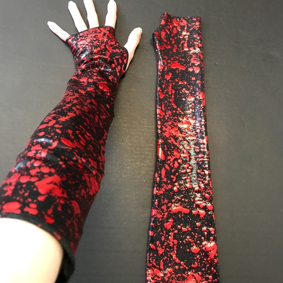 Hand Crafted | Accessories | Bloody Horror Gloves Zombie Apocalypse ...